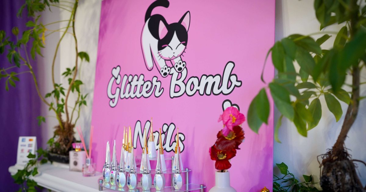 Launceston Central | Glitter Bomb Nails